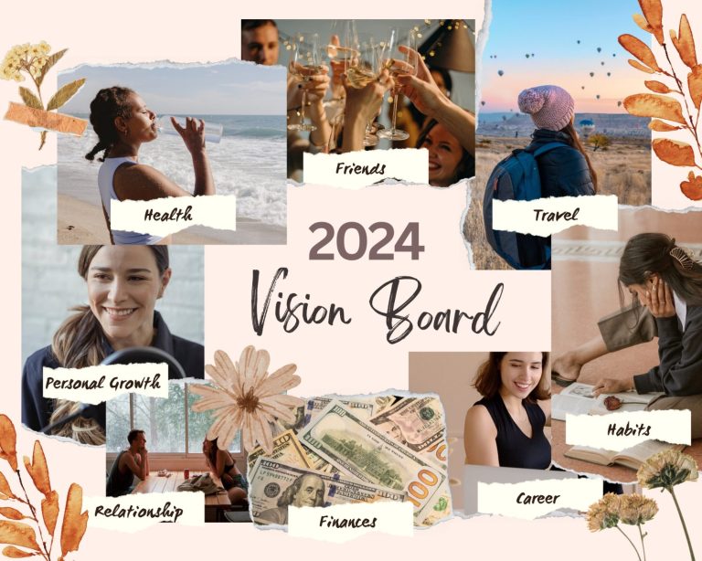 Vision board: Descubra o que e como criar o seu para 2024 - Crescendo ...